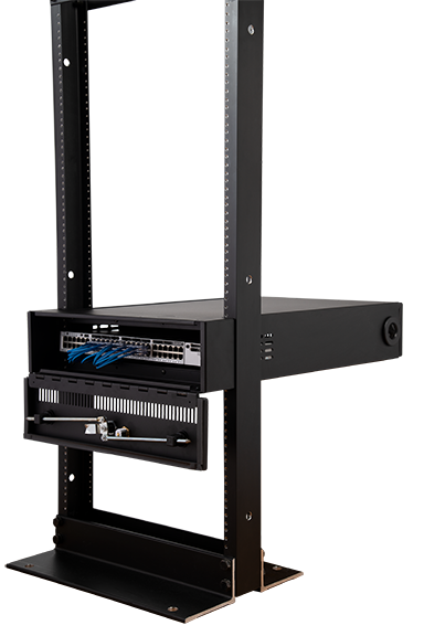 Rack Mount Security Enclosure - Lockable and secure